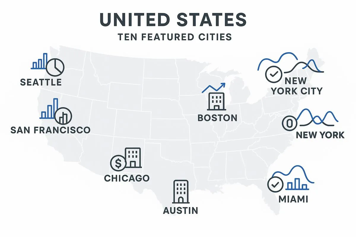 Top 10 U.S. Cities With Surging Short-Term Rental Demand in 2025 ...